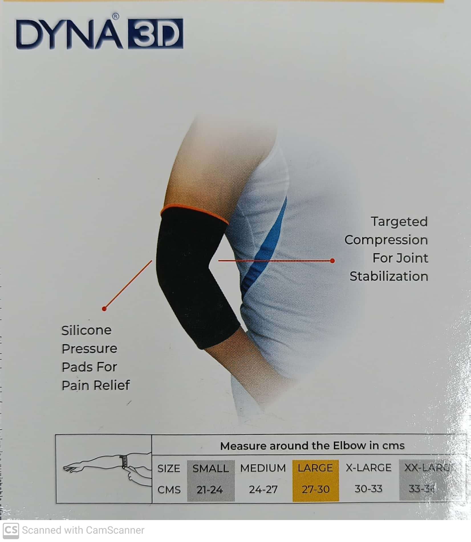 Dyna 3D Epigrip Elbow Brace
