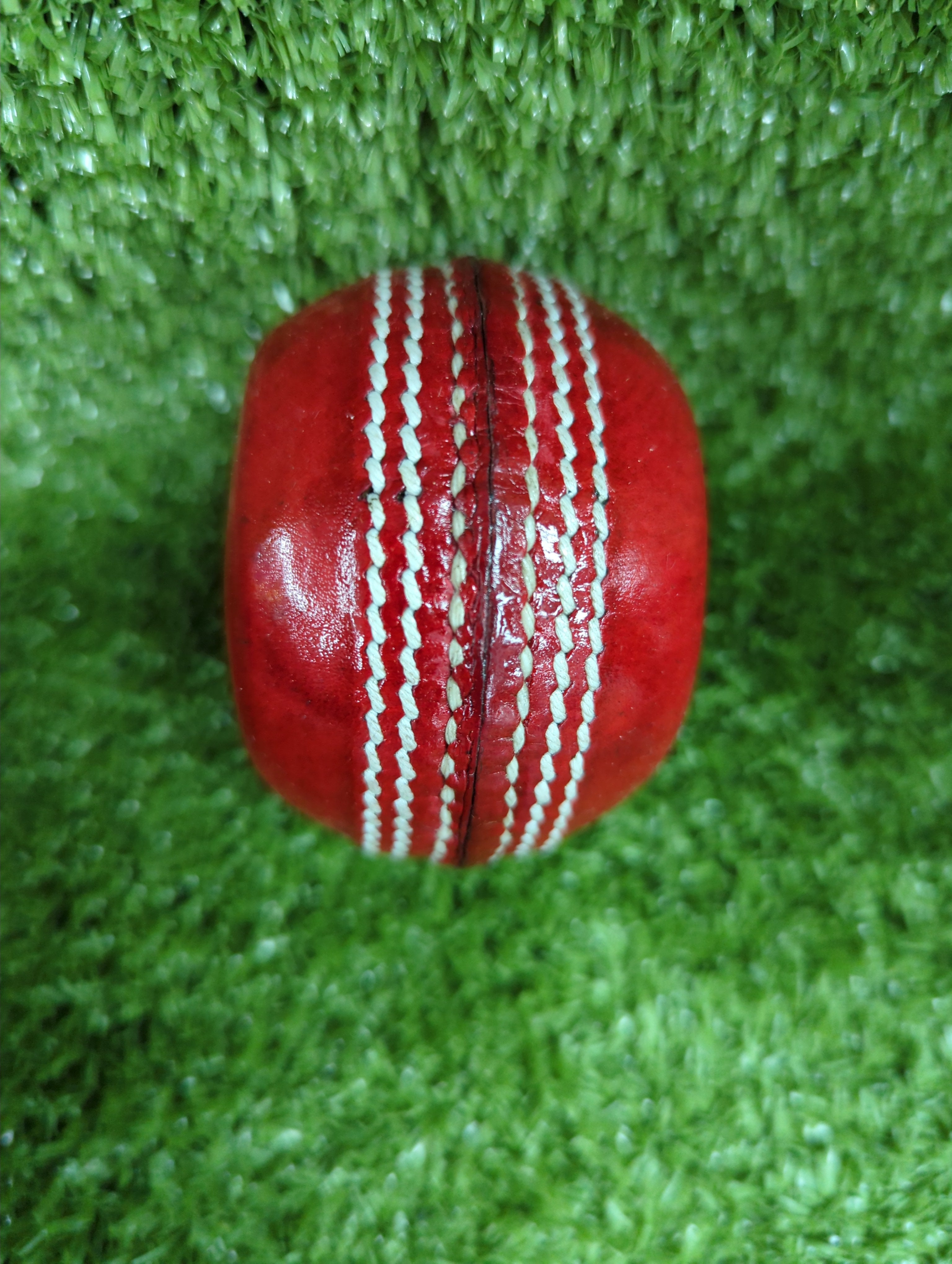 Flash Flat Seam Cricket Training Leather Ball