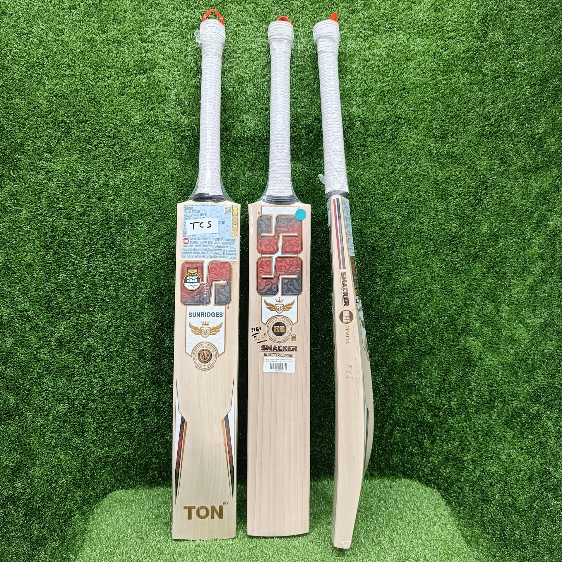 SS GG Smacker Extreme English Willow Cricket Bat